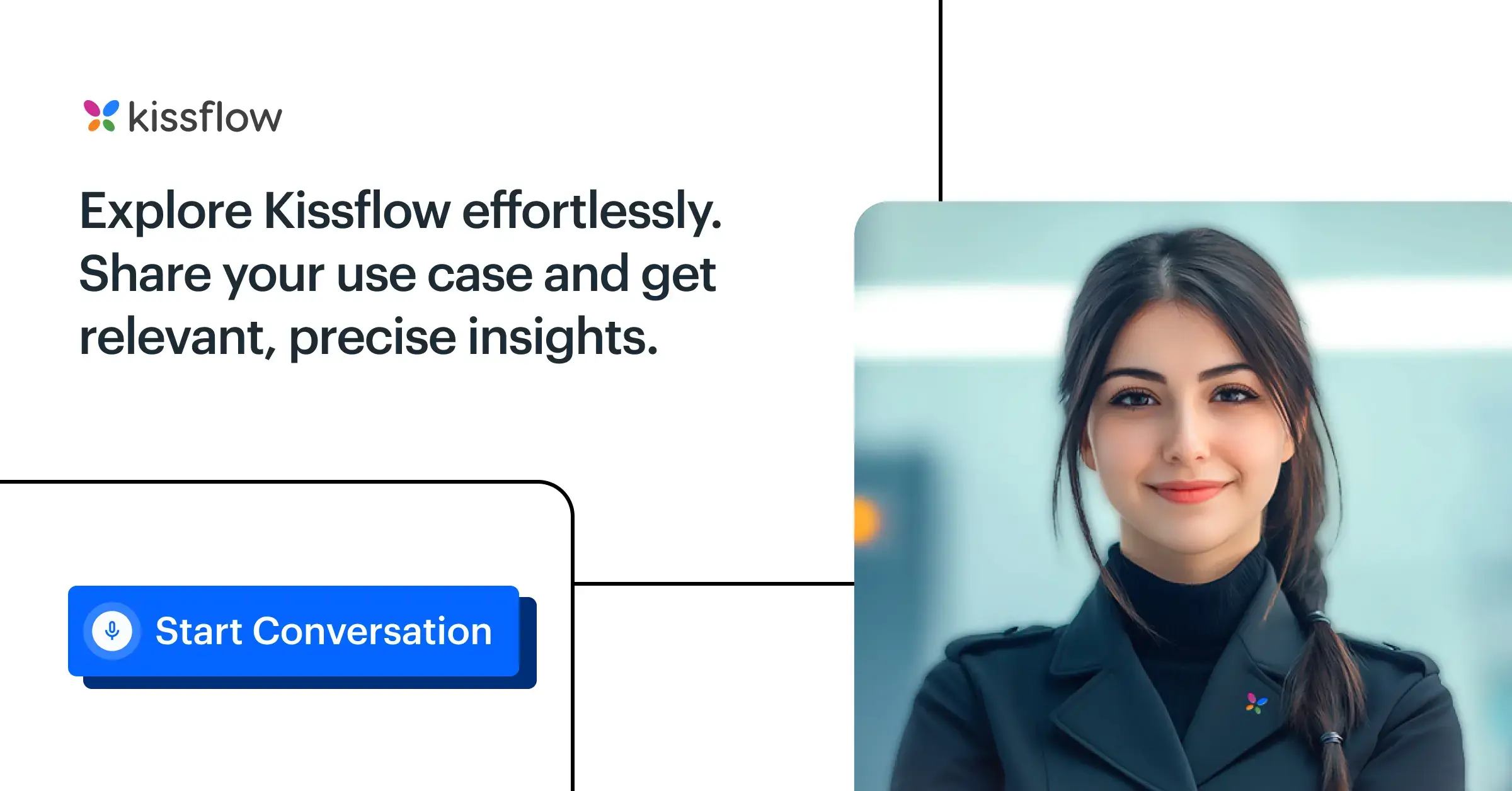 Talk to Our AI Agent | How Kissflow Can Address Your Enterprise Needs Talk to Our AI Agent | How Kissflow Can Address Your Enterprise Needs